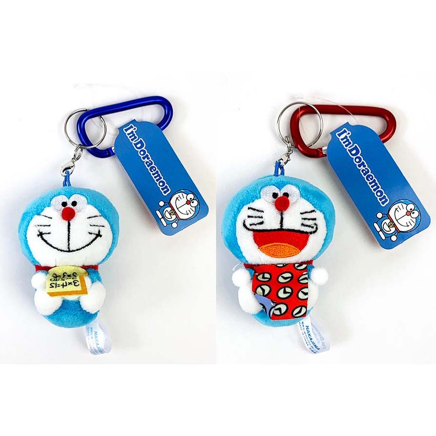 Japan Doraemon Carabiner Plush Doll Keychain – Newbie Village