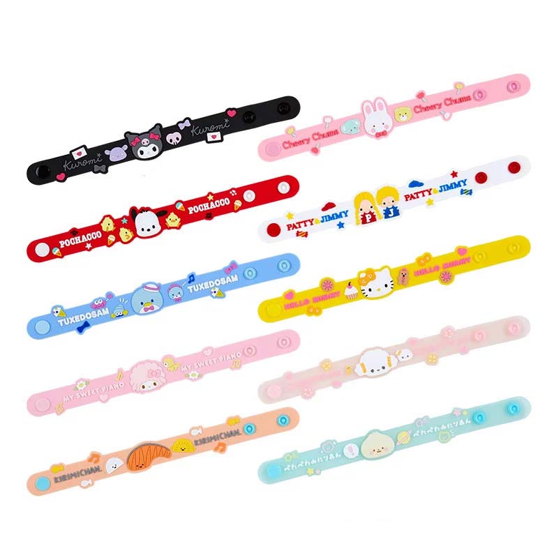 Japan Sanrio Rubber Band Bracelet Blind Box (Character Ranking ...