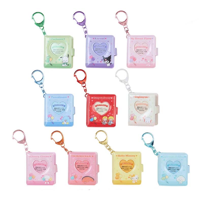 Japan Sanrio Mini Photo Album Keychain Blind Box (Character Ranking ...