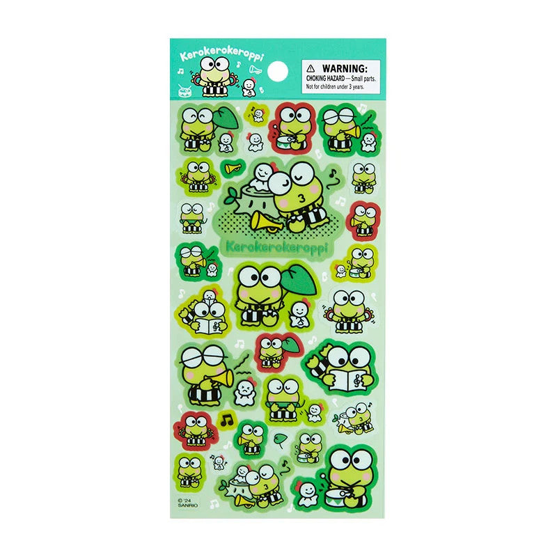 Japan Sanrio Keroppi Sticker (Singing and Dancing) – Newbie Village
