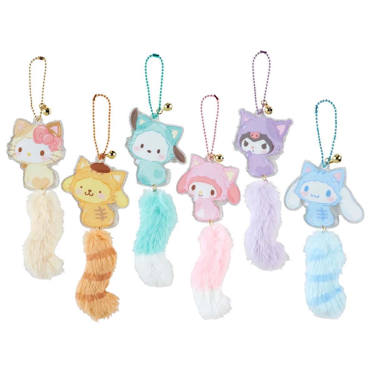 Japan Sanrio Plush Tail Keychain (Really Like Cat) – Newbie Village