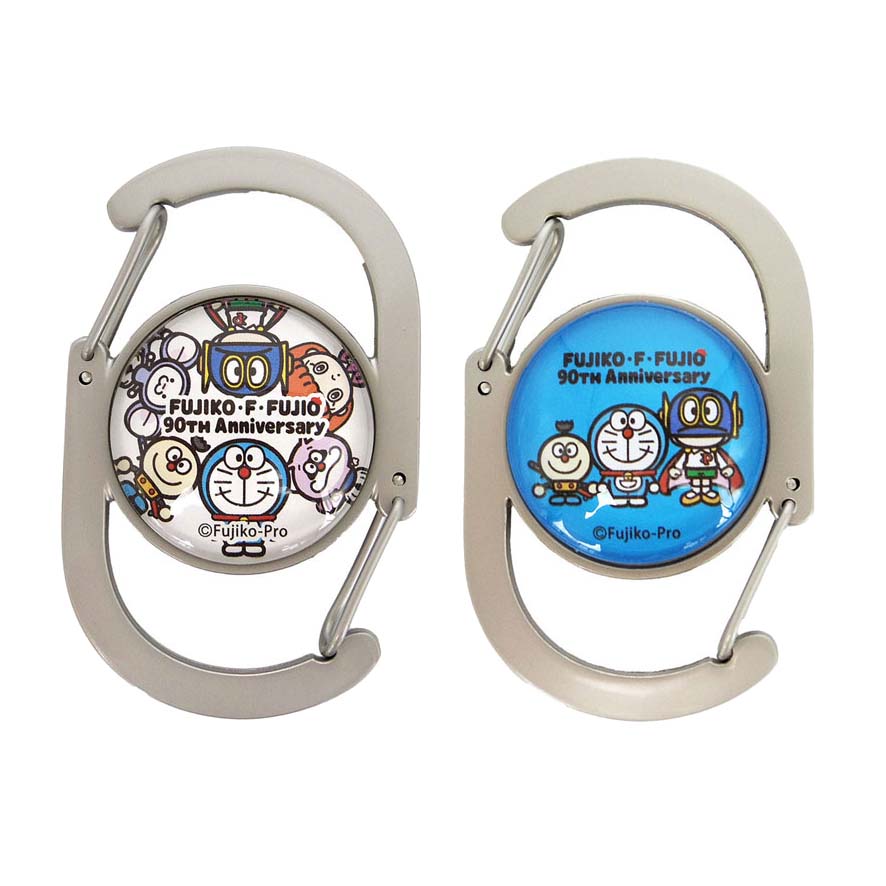 Japan Doraemon W Carabiner Keychain (Fujiko F Fujio 90th Anniversary ...