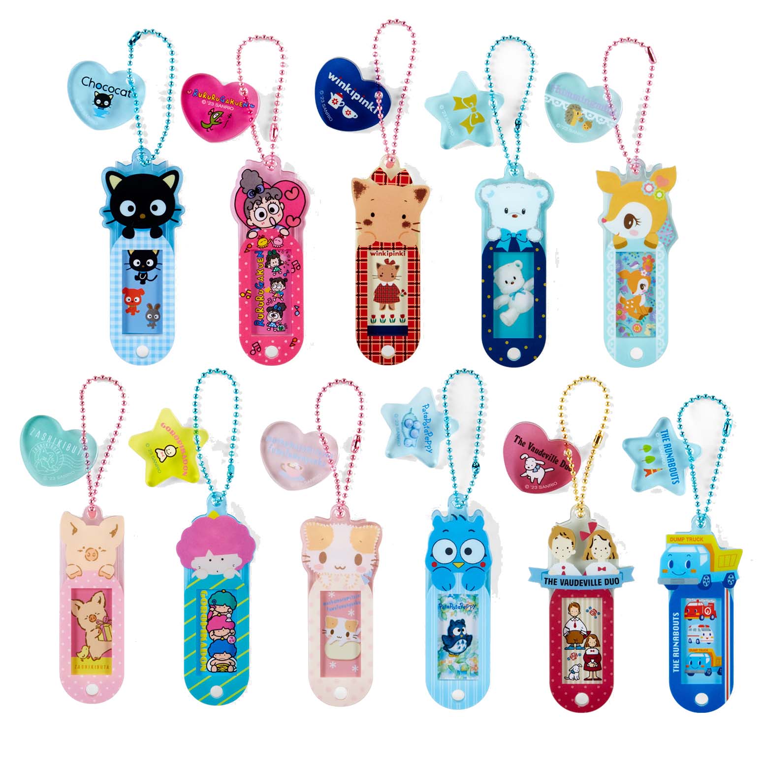 Japan Sanrio Chococat / Rururu Gakuen / Winkipinki / Sugarcreambuff ...