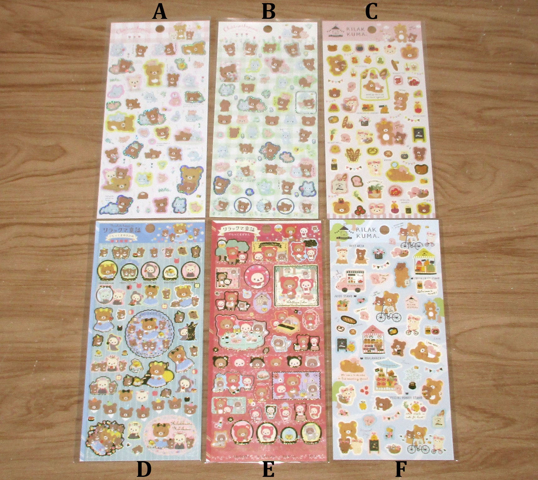 Japan San-X Rilakkuma Sticker – Newbie Village