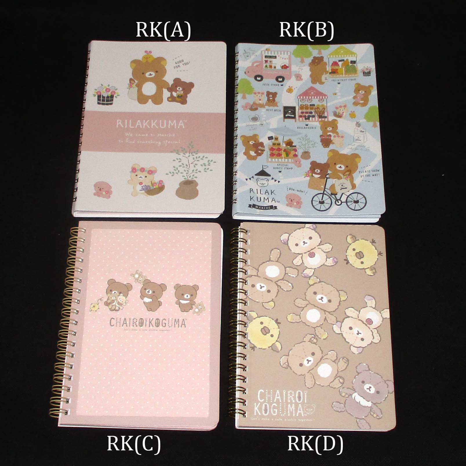 Japan San-X Sumikko Gurashi / Rilakkuma B6 Spiral Notebook – Newbie Village